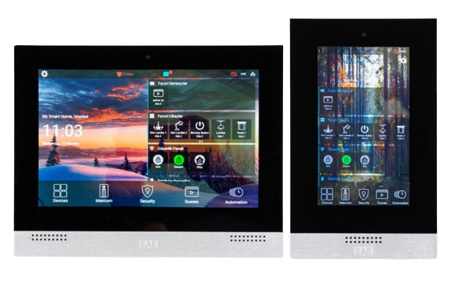 EAE Miola Touch Panel – 7” & 10.1” KNX Control Panel - Letronic