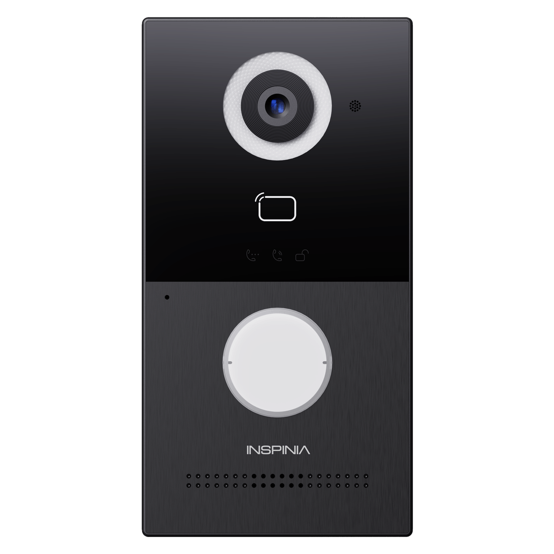 INSPINIA Single Button Outdoor VOIP Intercom – SIP Door Entry - Letronic